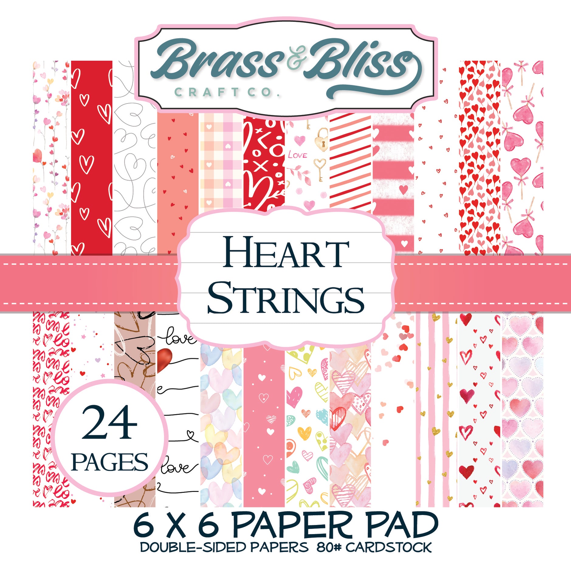 Paper Pads — Brass & Bliss Craft Co.