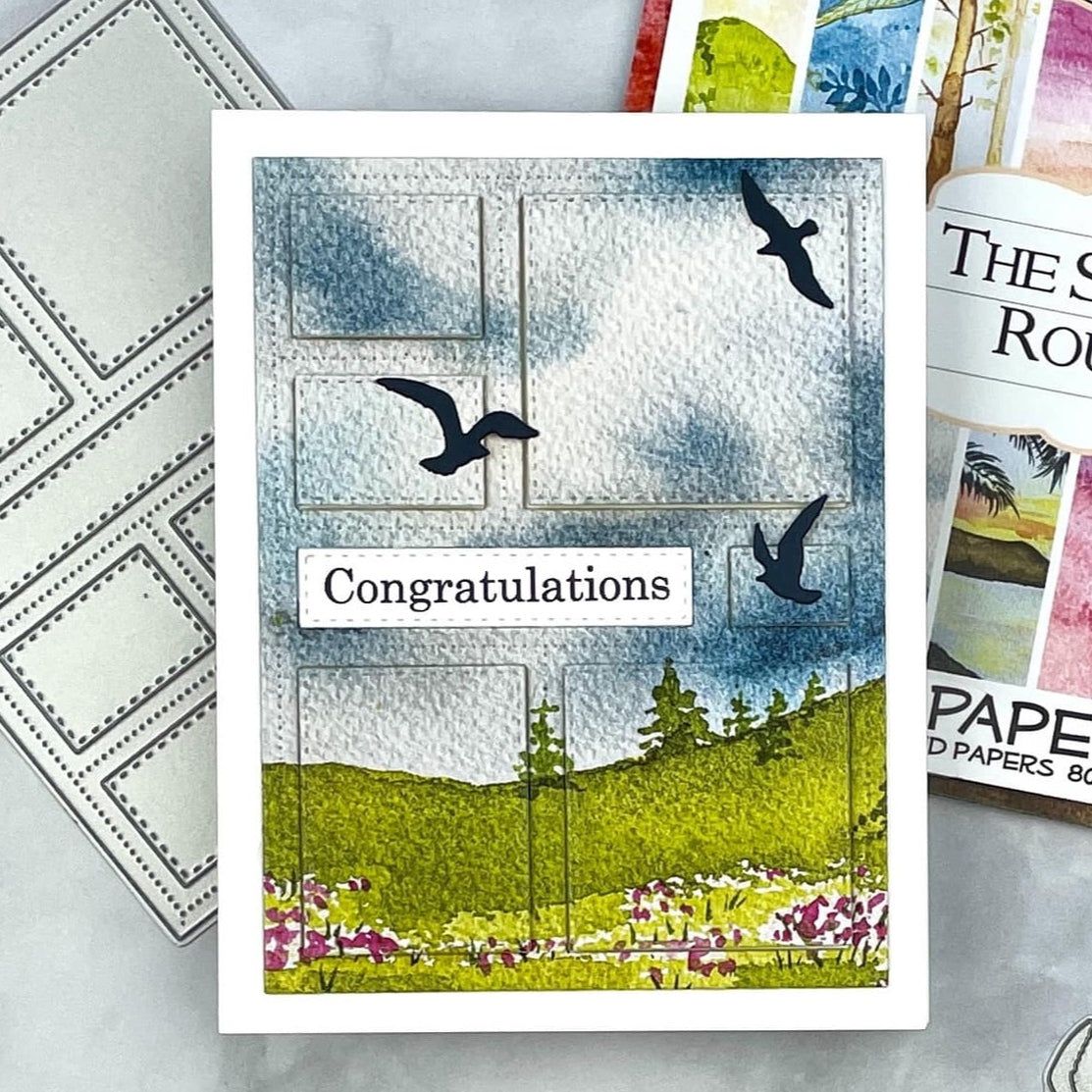 2018 The Scenic Route- 6x6 Paper Pad by Melinda Stearns — Brass & Bliss ...