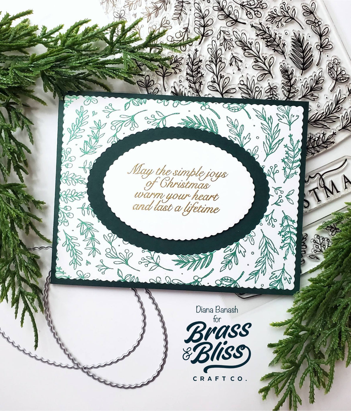 36045 Let It Snow Set - 5x6 Stamp Set — Brass & Bliss Craft Co.