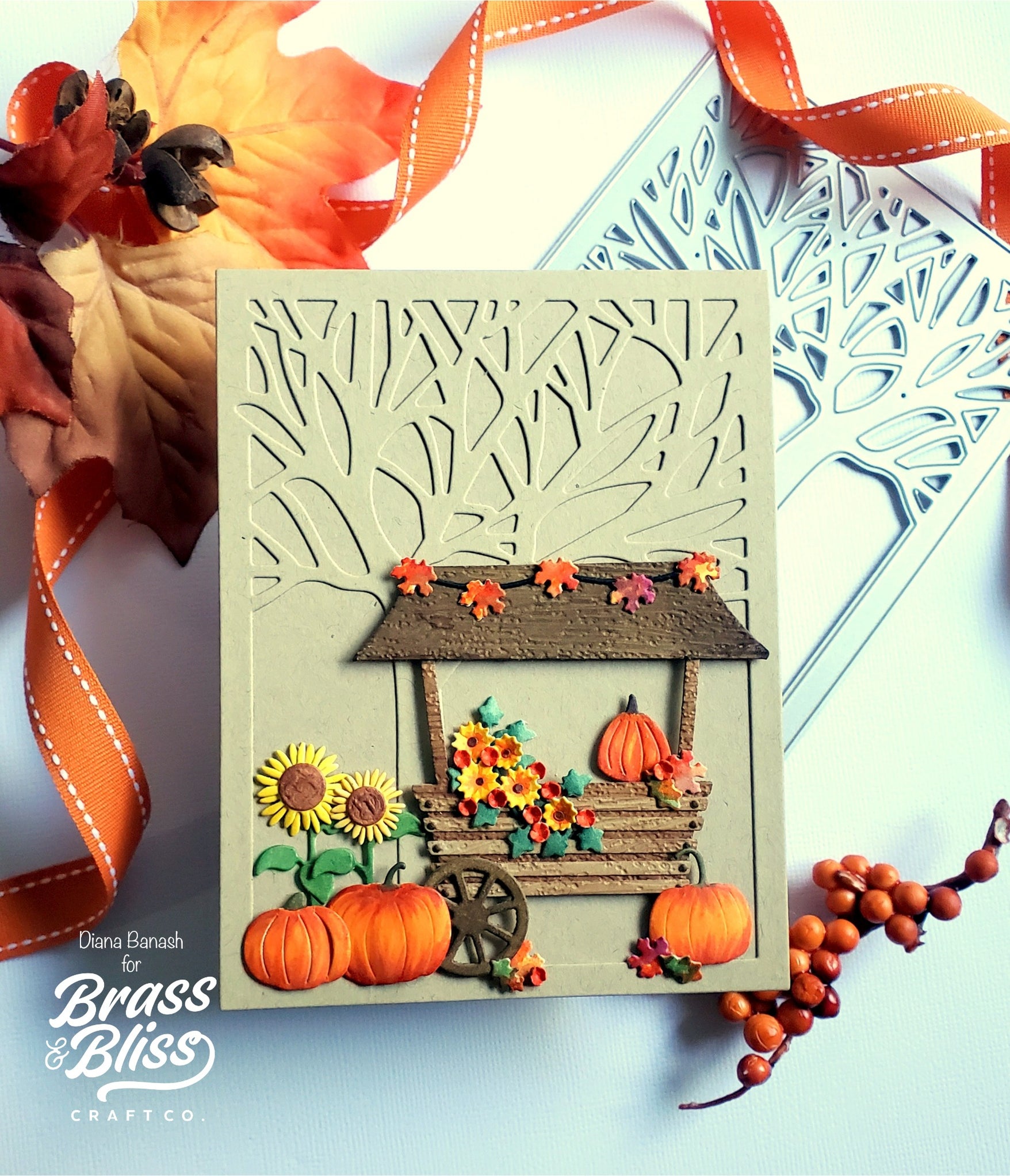 5726-03D Tree Cover Die — Brass & Bliss Craft Co.
