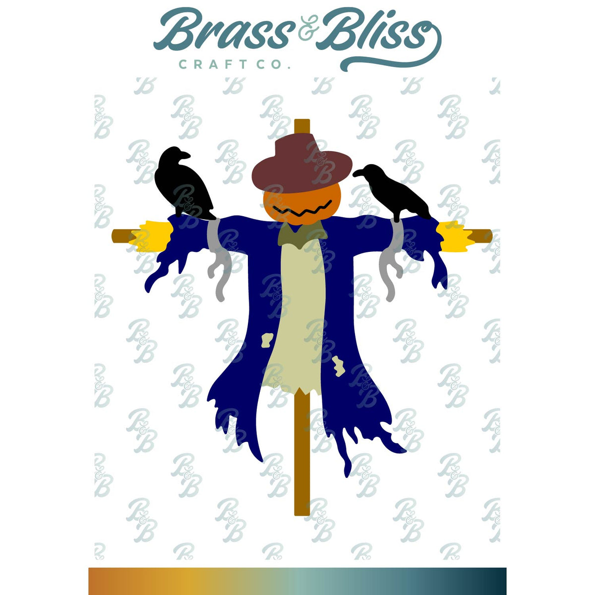 RN 5216-04D Scarecrow Die — Brass & Bliss Craft Co.
