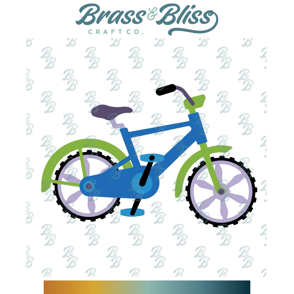 RN 5519-04D Mountain Bike Die — Brass & Bliss Craft Co.