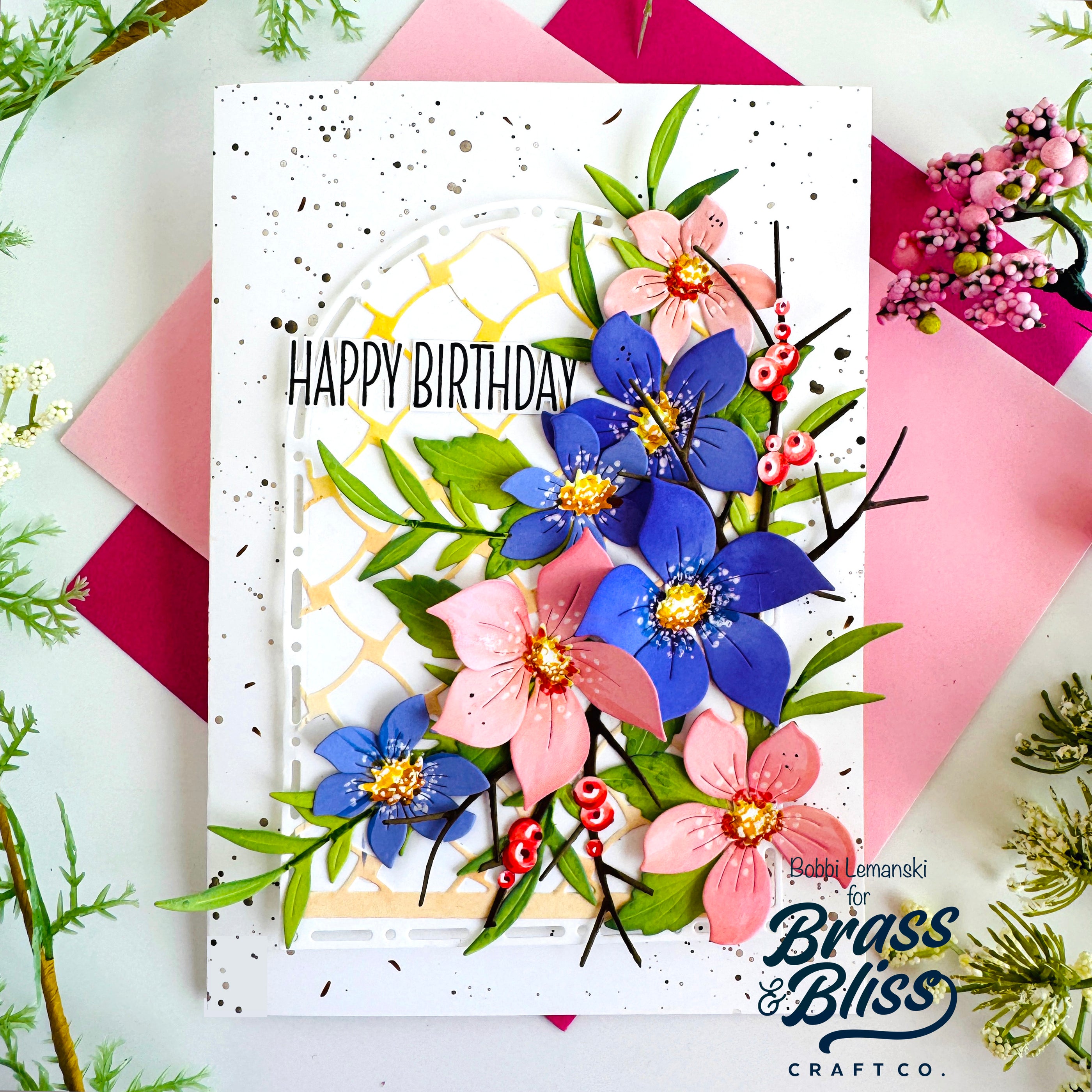 5802-05D Dash Dot Nested Arches Die — Brass & Bliss Craft Co.