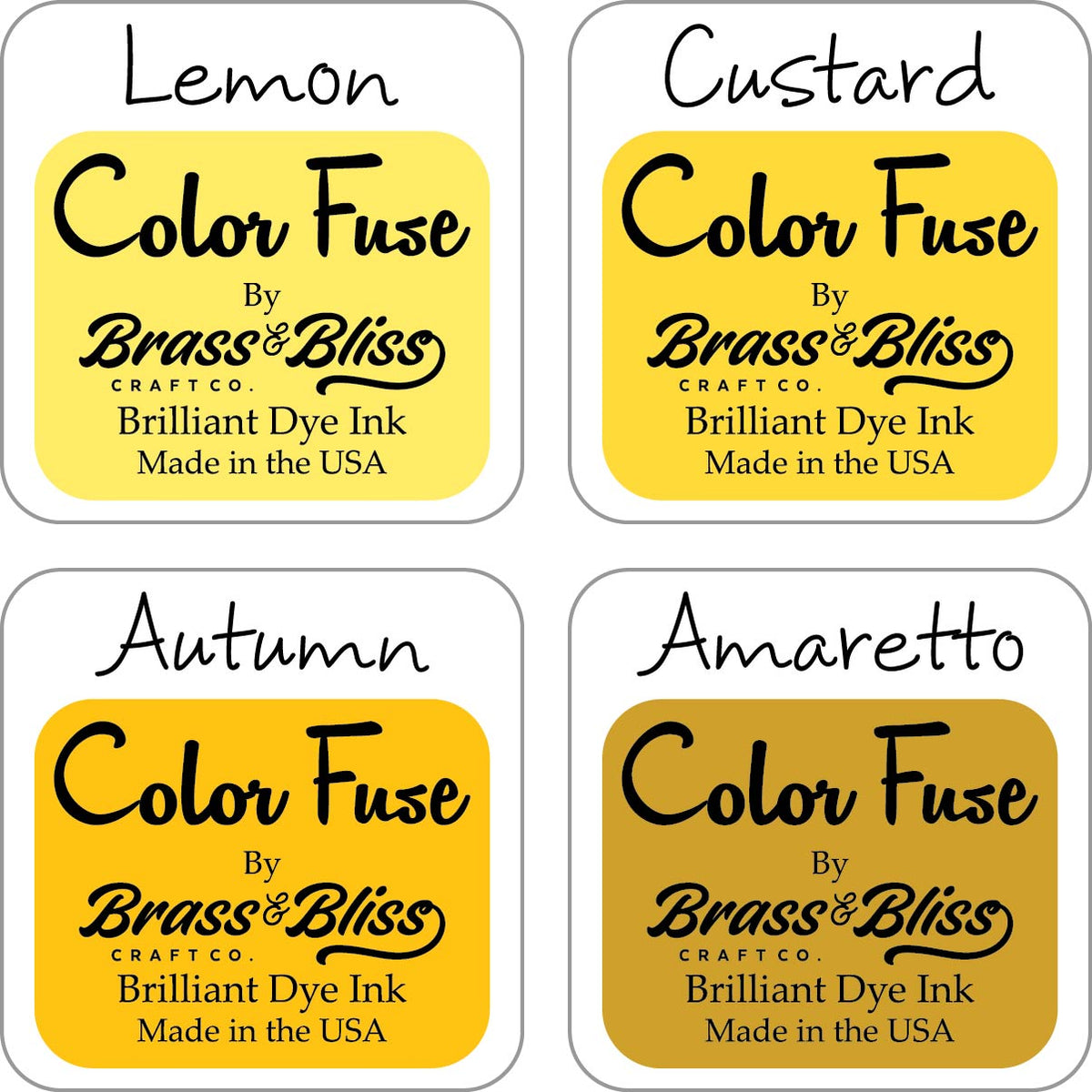 Color Fuse Set #1 — Brass & Bliss Craft Co.